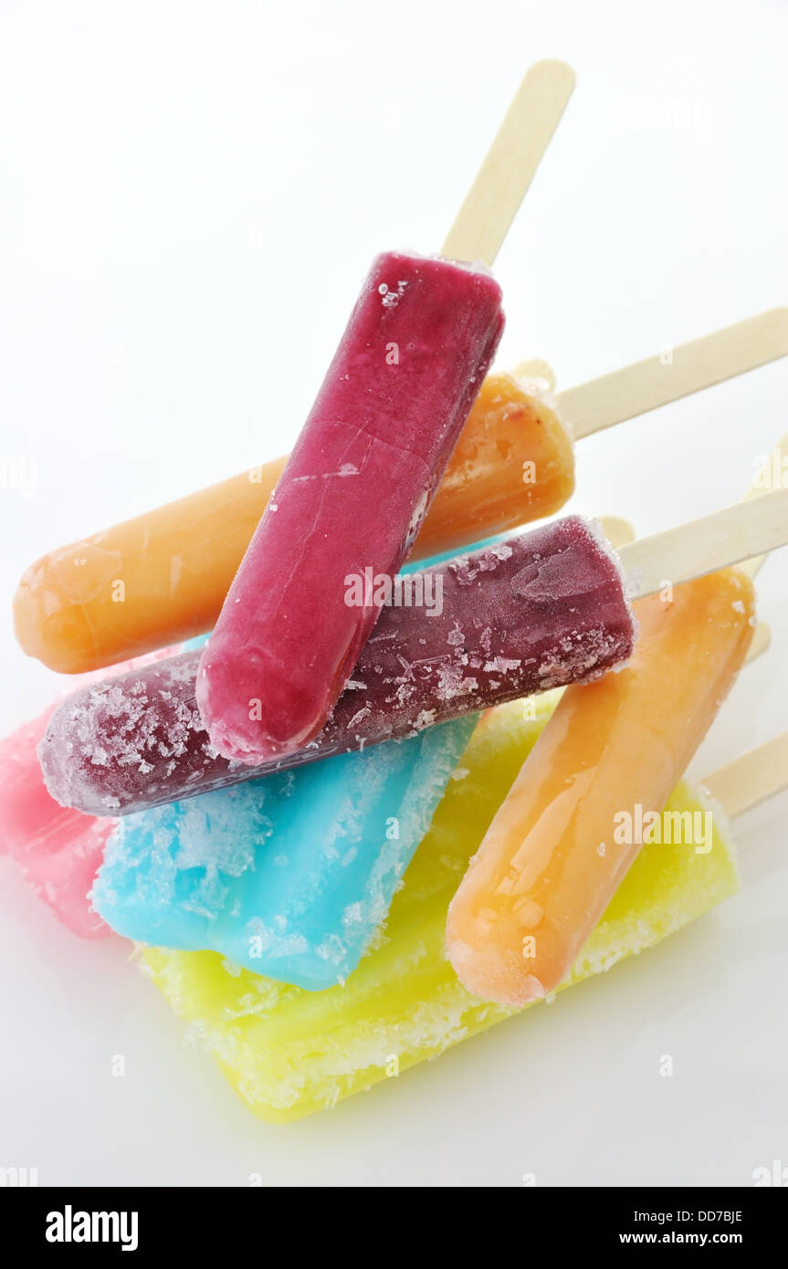 ice cream pops Stock Photo - Alamy