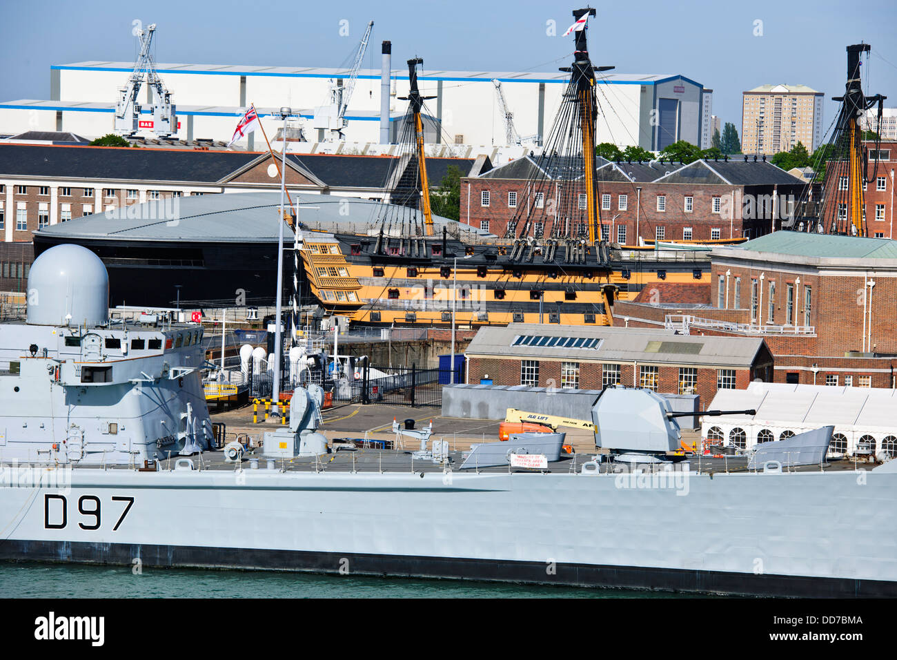Home of the Royal Navy, HMNB Portsmouth,Frigates,Destroyers,Ships of ...