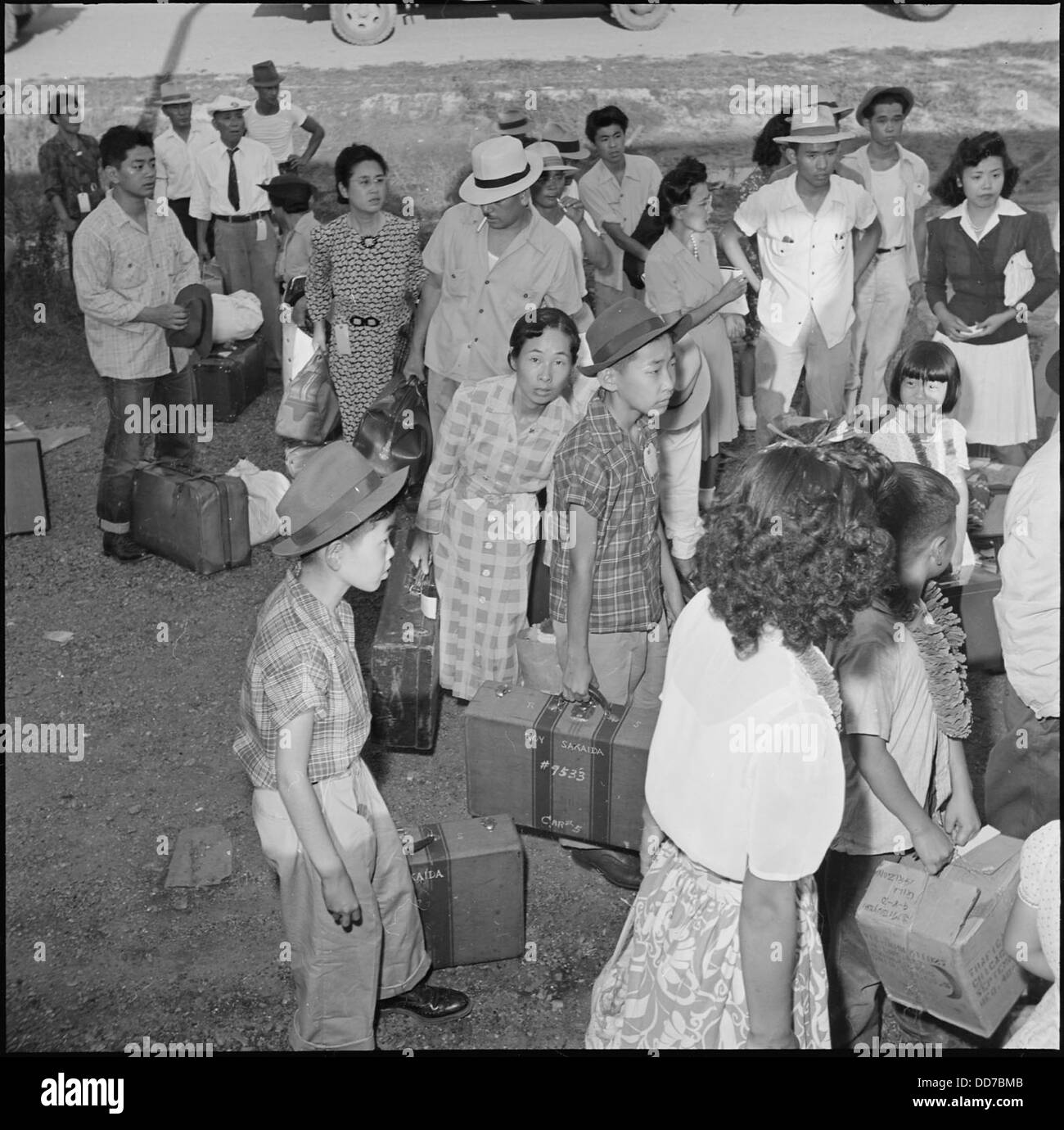 The closing of the Jerome Relocation Center in Denson, Arkansas ...