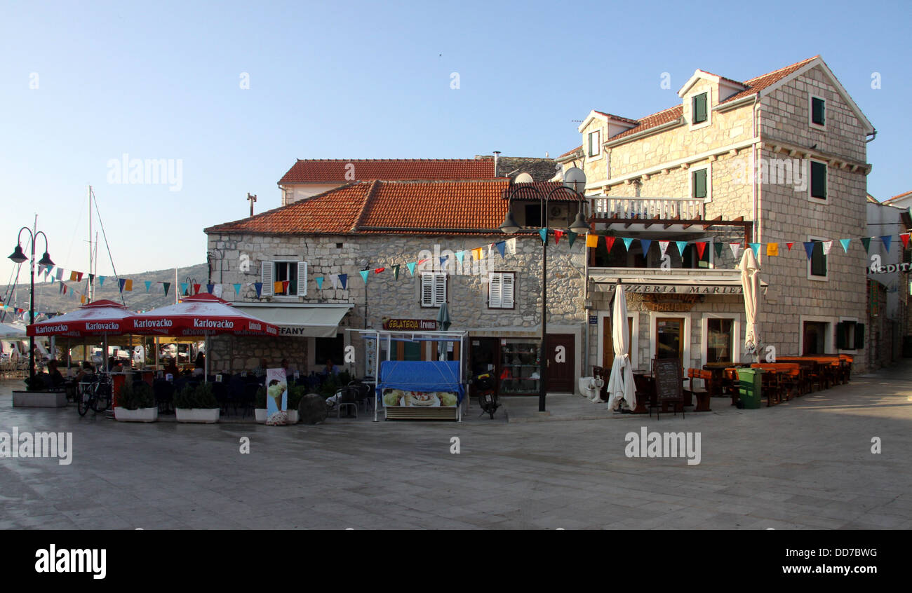 Croatia, Primosten, Adriatic Sea, Adria, North Dalmatia, islands, coast ...