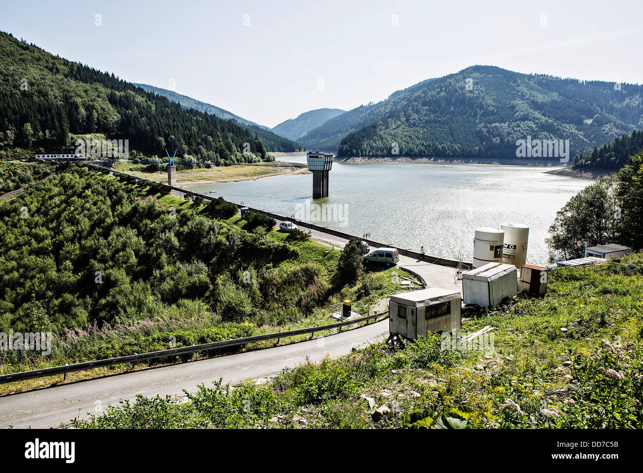 Dam Sance, Neskydy Mountains Stock Photo - Alamy