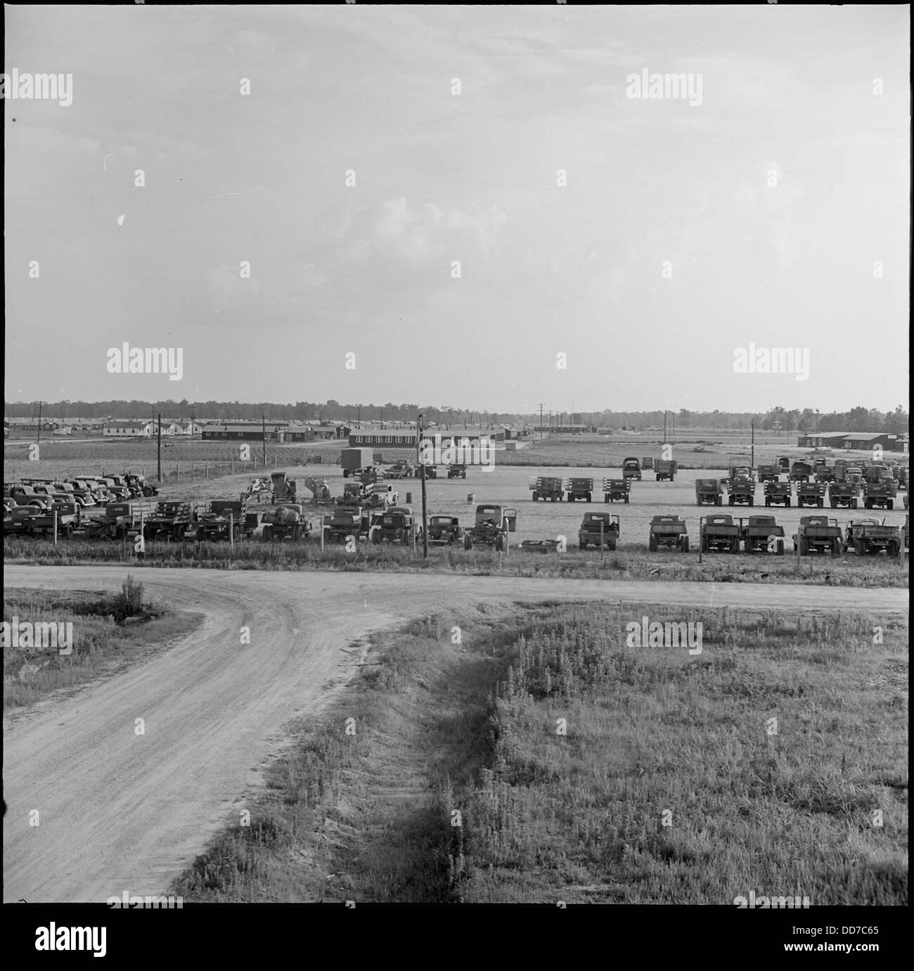 This panoramic photograph captures the closing of the Jerome Relocation ...