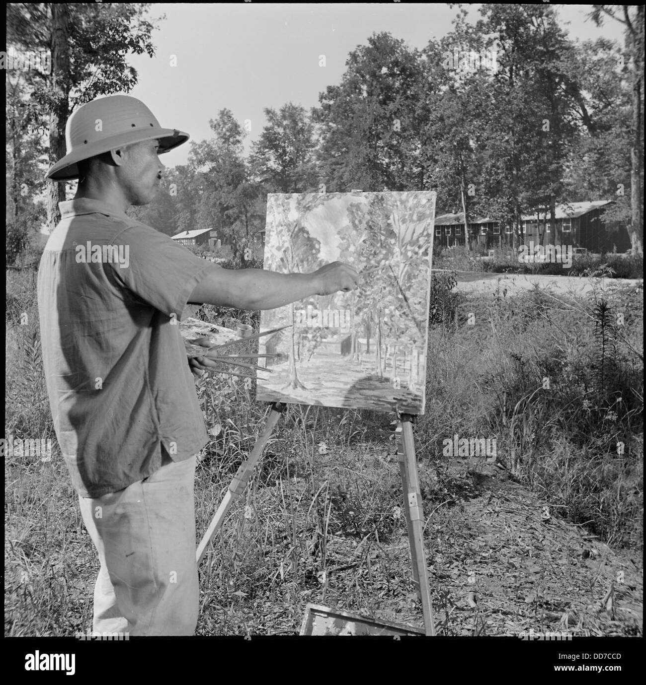 The Jerome Relocation Center, located in Denson, Arkansas, was closed ...