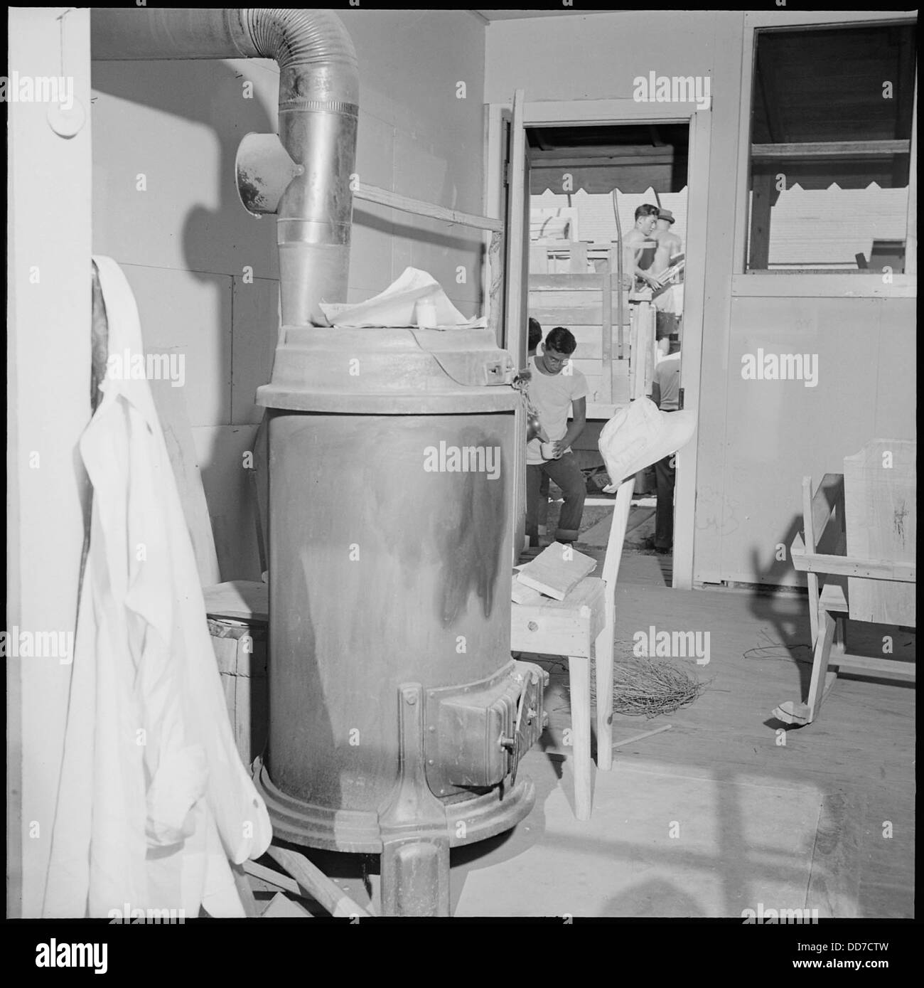 The Jerome Relocation Center in Denson, Arkansas, a World War II ...