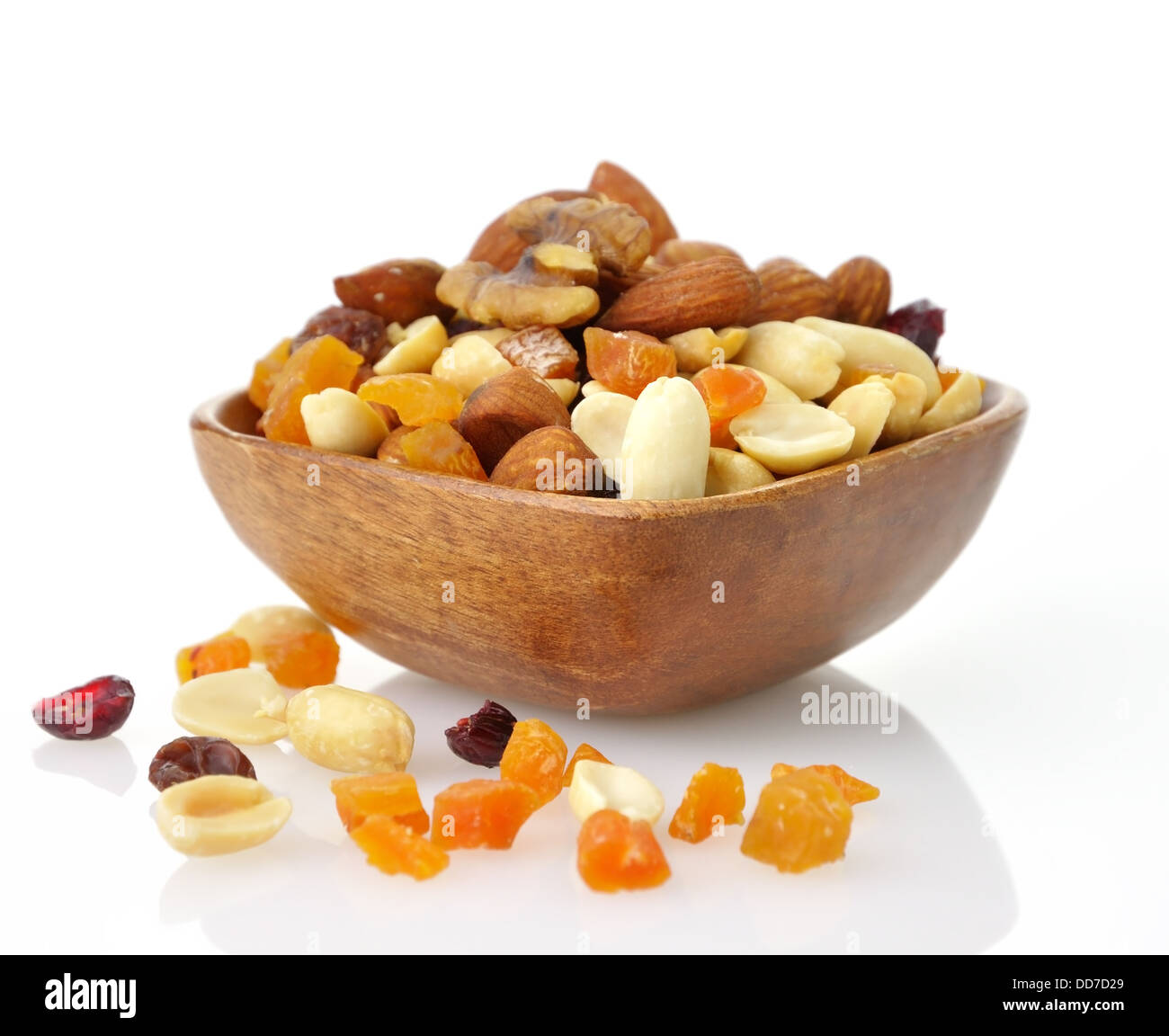 mixed dried fruit, nuts and seeds Stock Photo - Alamy
