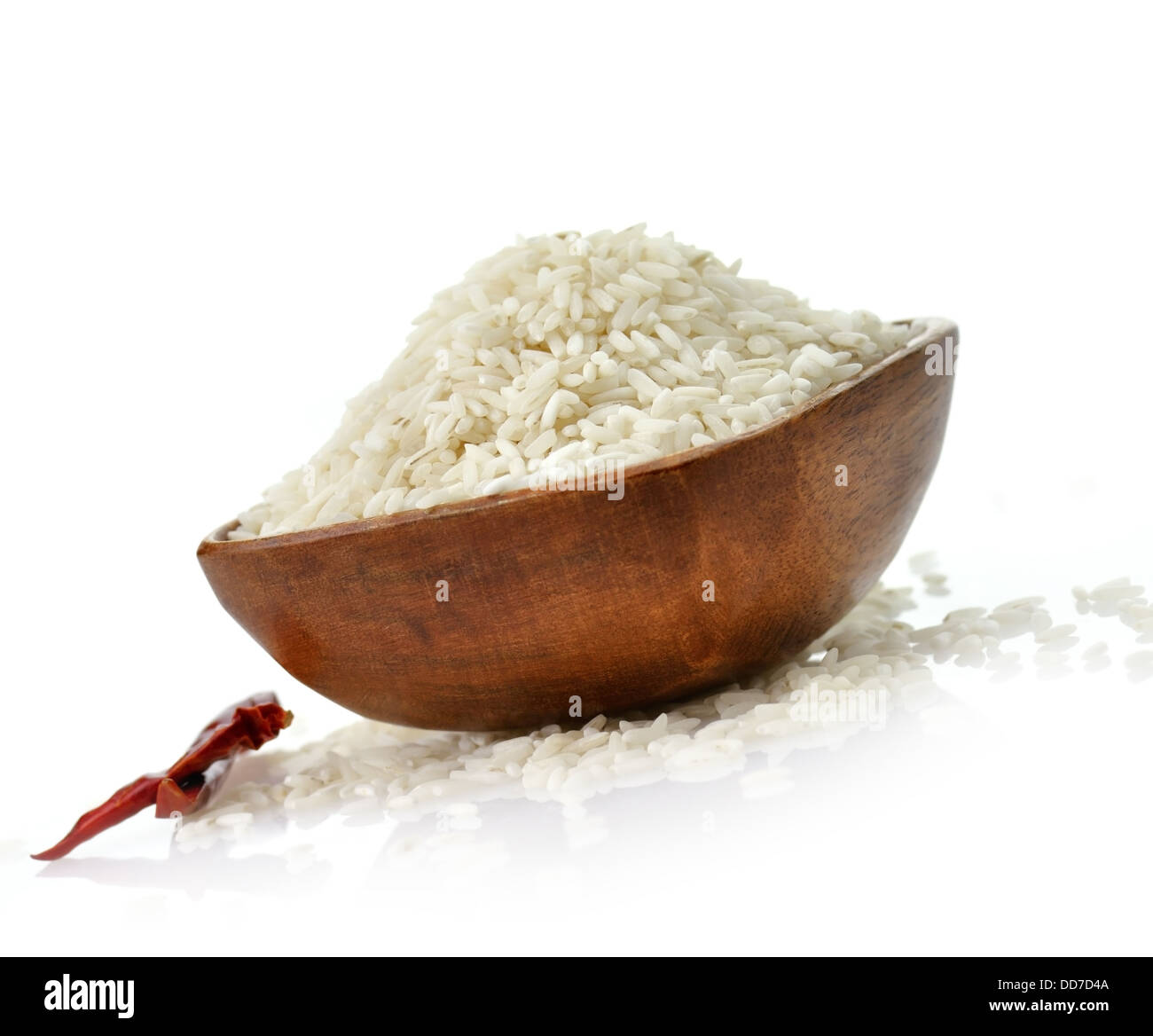 raw white rice Stock Photo - Alamy