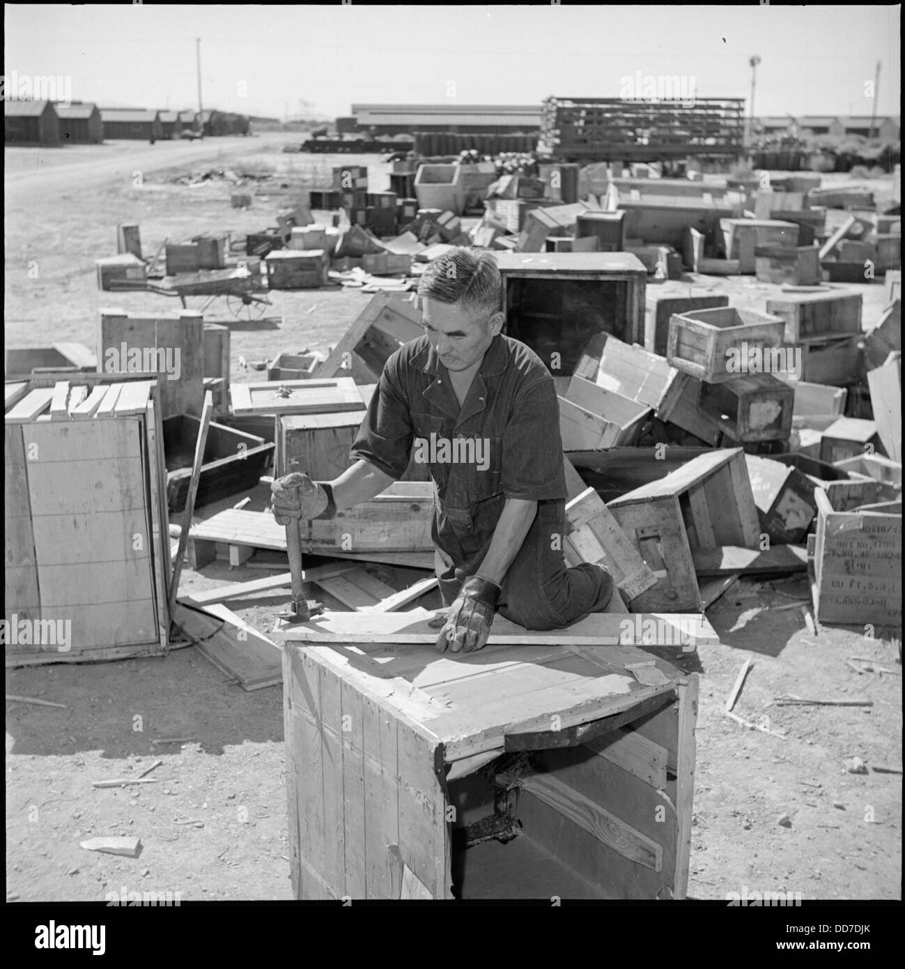The Colorado River Relocation Center in Poston, Arizona, was one of the ...