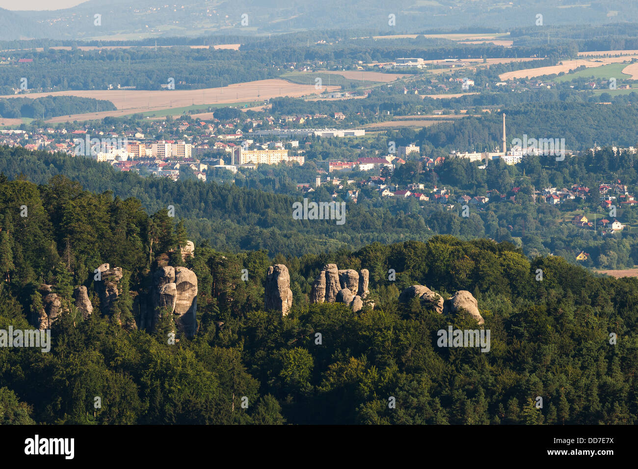 Czech Paradise, Turnov Stock Photo - Alamy
