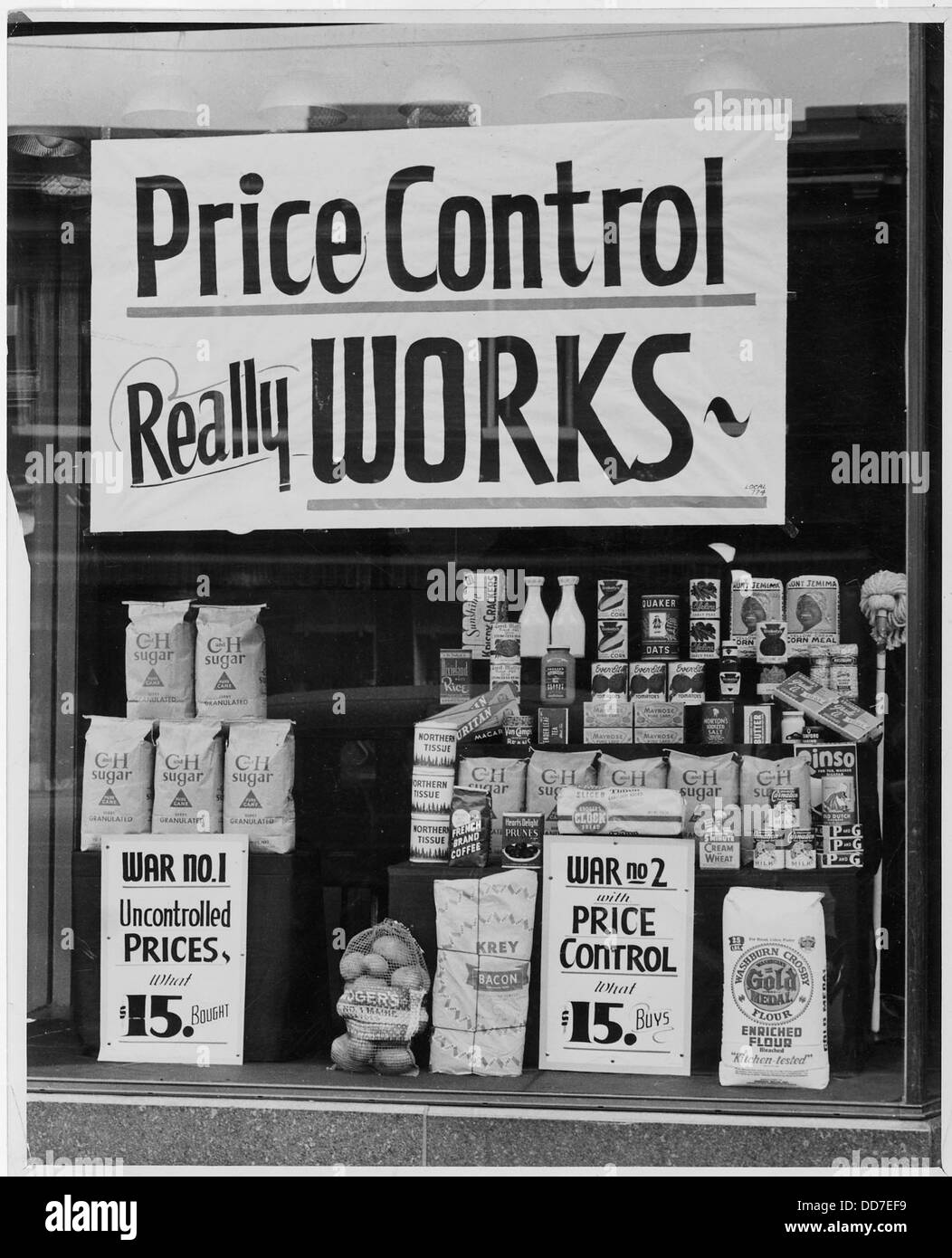 A historical reference to the policy of domestic price control, which ...