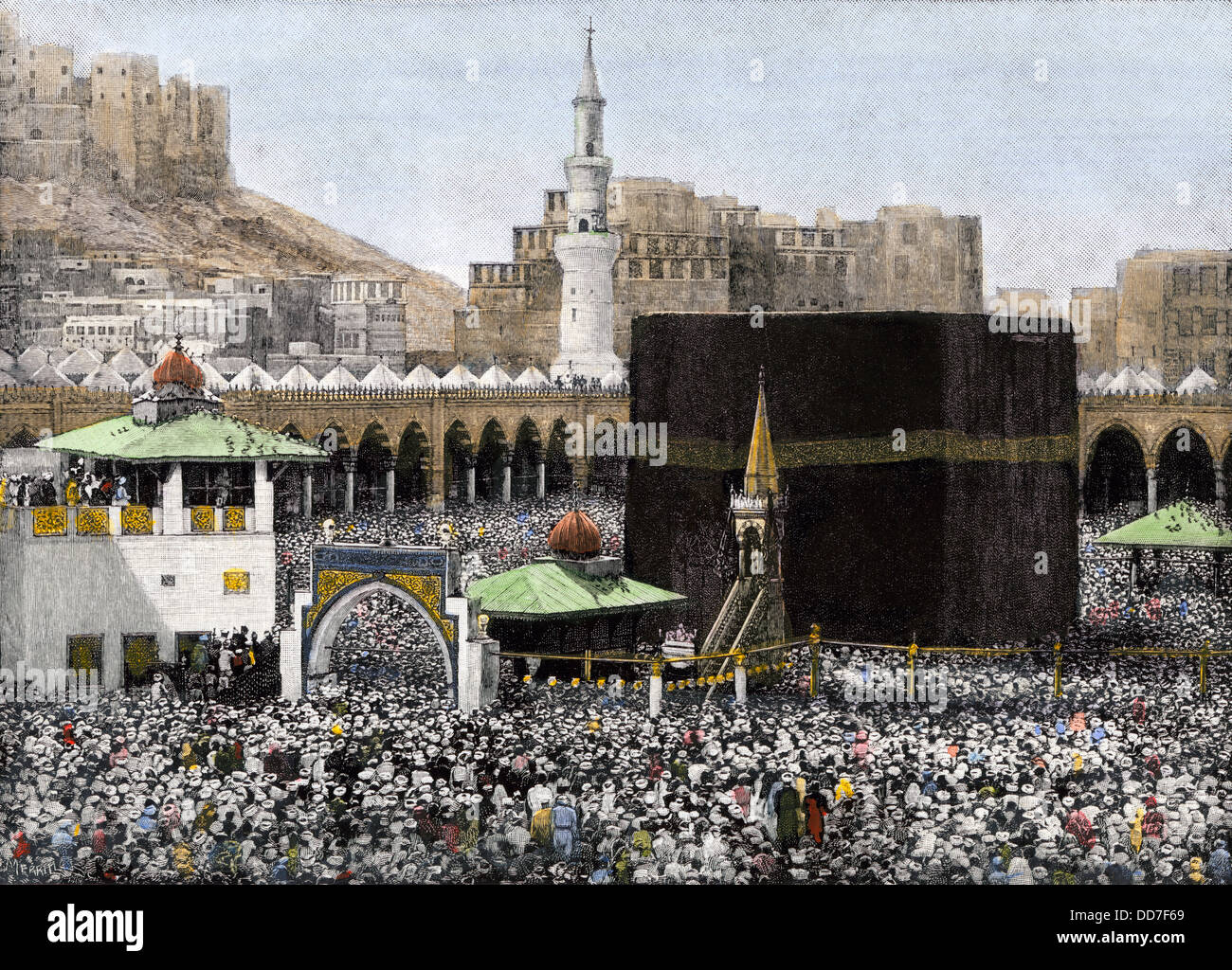 Pilgrims Mecca Mosque Stock Photos & Pilgrims Mecca Mosque Stock Images ...