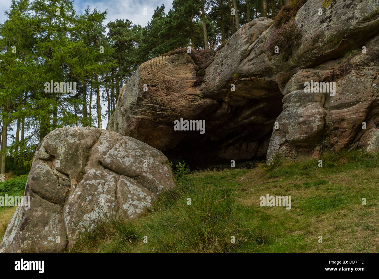 St cuthberts cave hi-res stock photography and images - Alamy