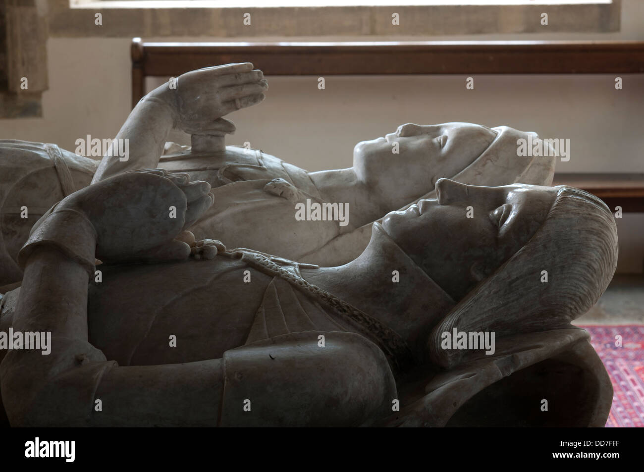 John Anne tomb, St. Mary`s Church, North Aston, Oxfordshire, England ...