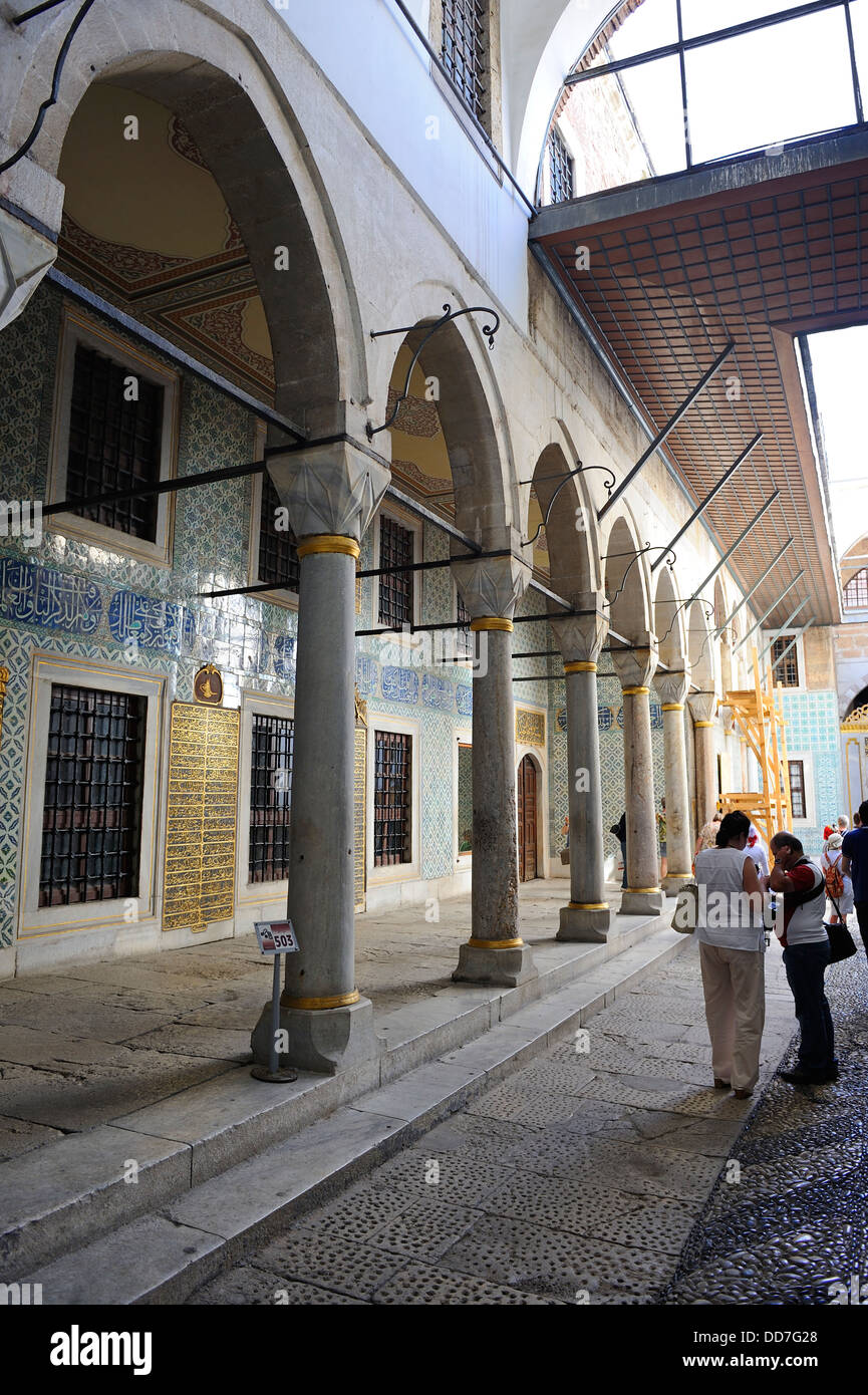 Interior of Harem - Topkapi Palace, Seraglio Point, Istanbul, Turkey ...