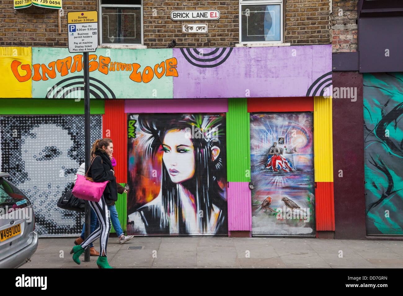 Shoreditch London Art High Resolution Stock Photography and Images - Alamy