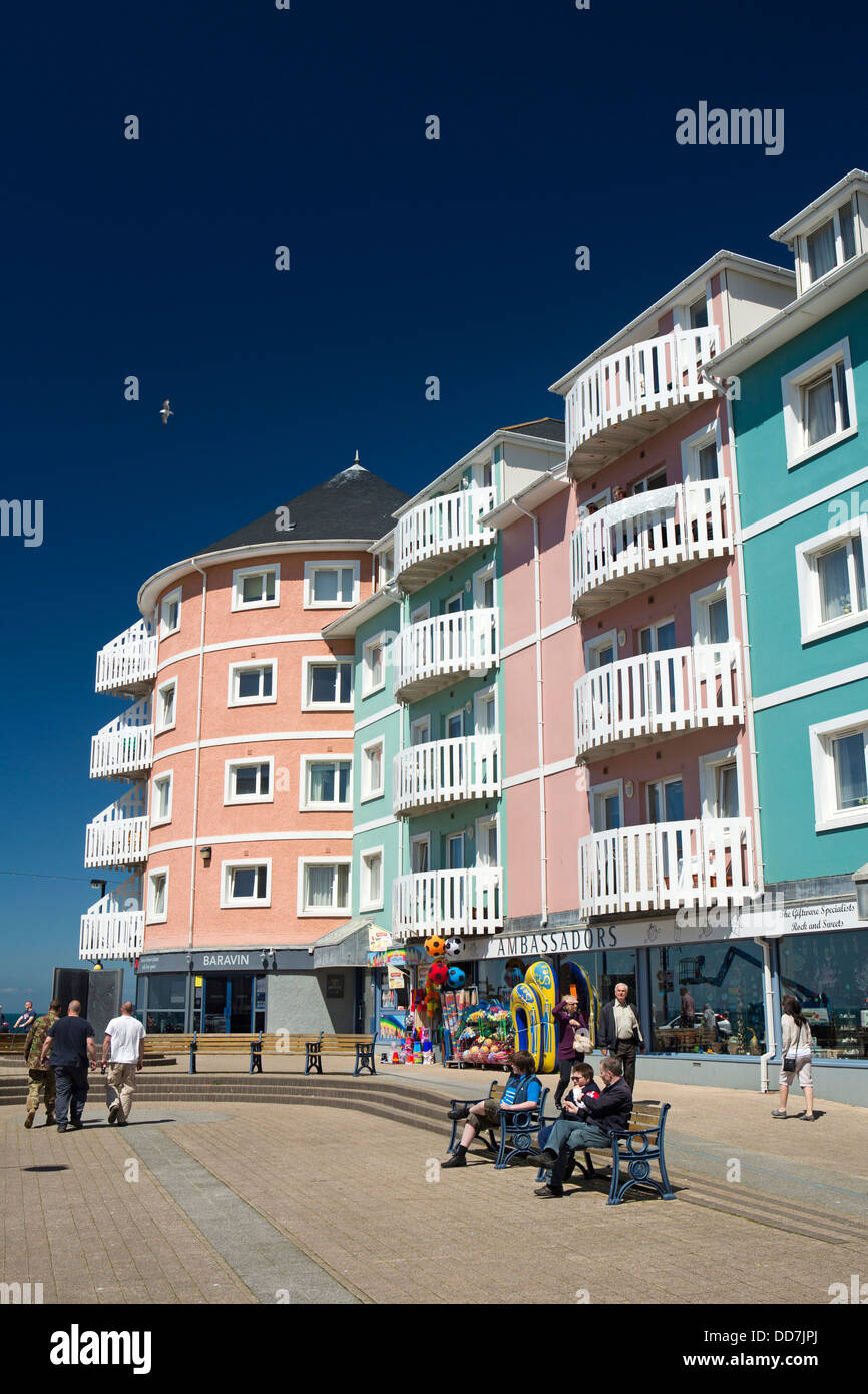 Shops buildings aberystwyth town centre hi-res stock photography and ...