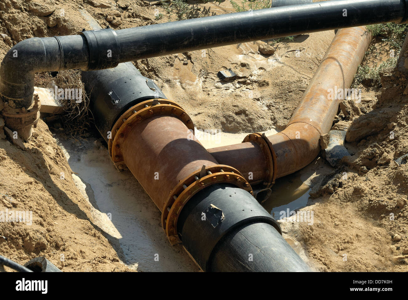 connection, tube, bolt, flange, industry, iron, metal, nut, pipe ...