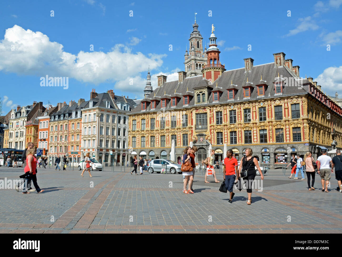 Lille main square hi-res stock photography and images - Alamy