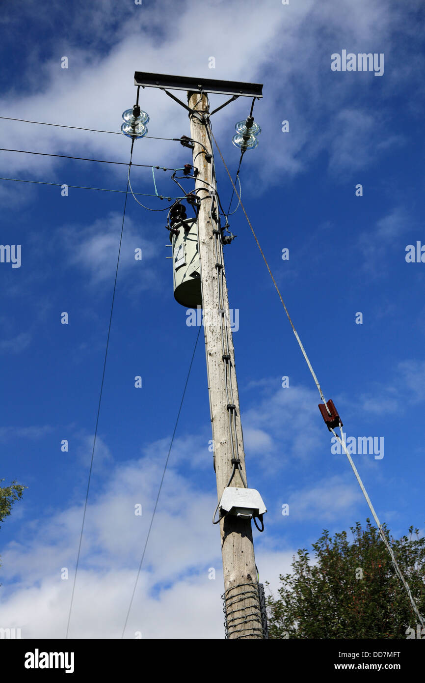Scottish electricity pole hi-res stock photography and images - Alamy