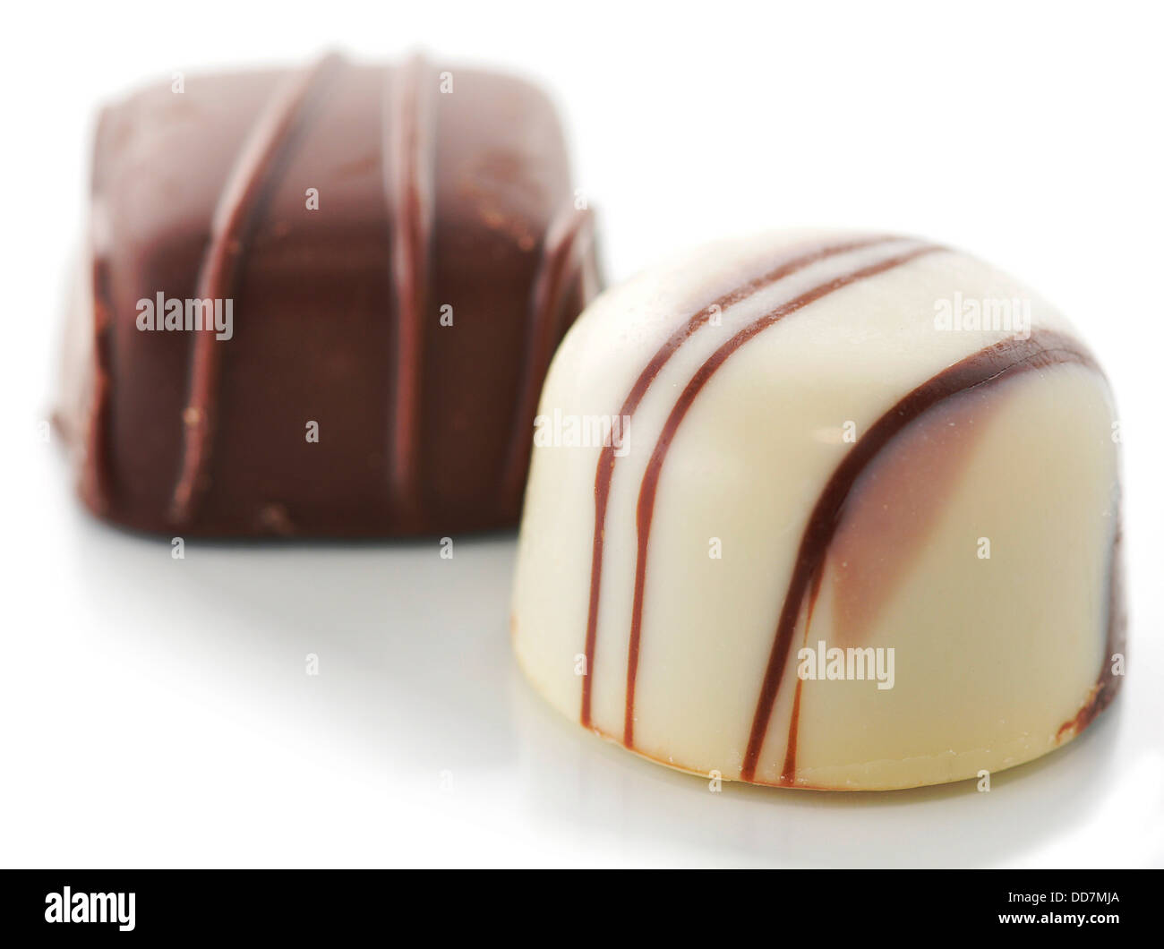Milk chocolate sweet candies Cut Out Stock Images & Pictures - Alamy