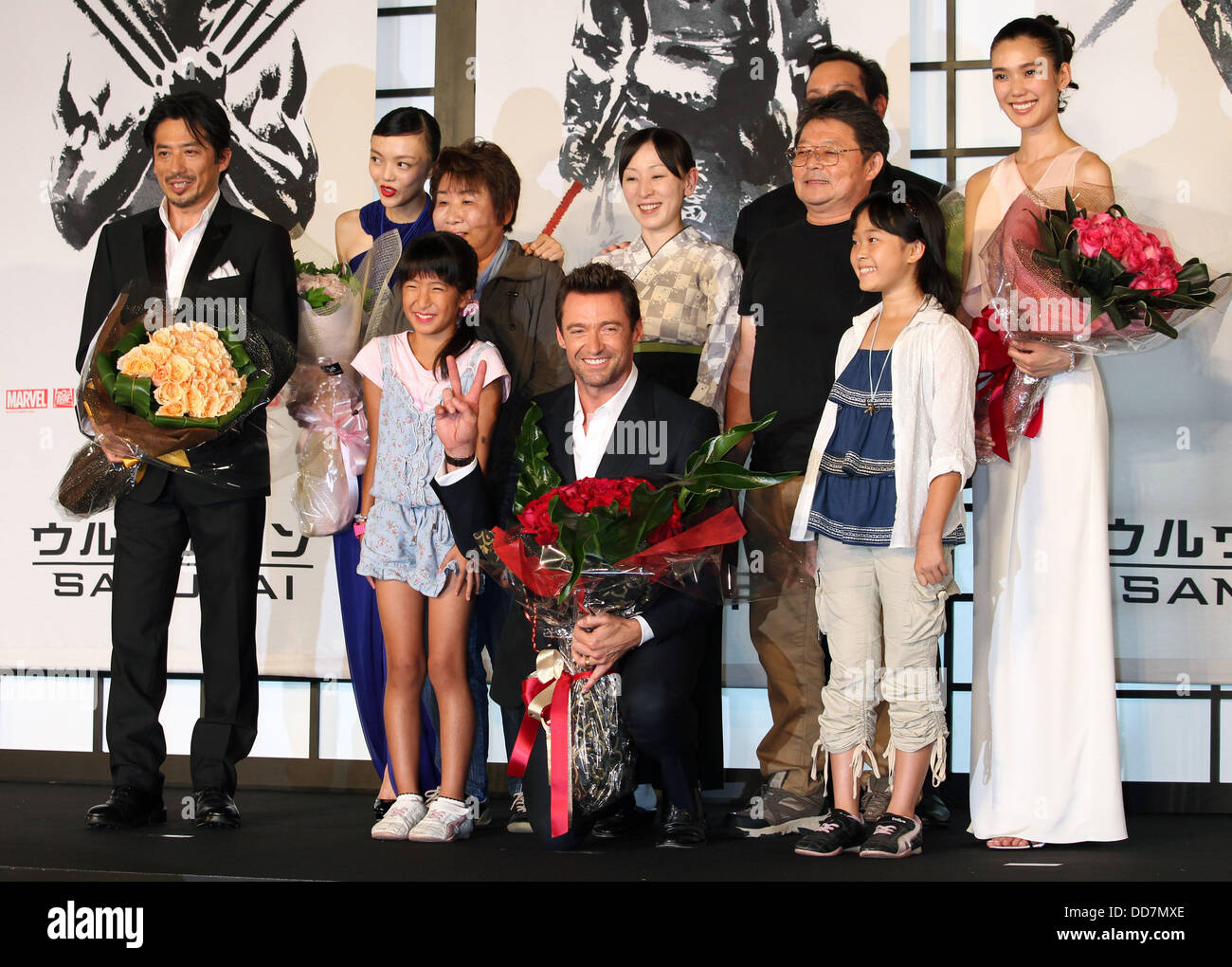 Tokyo, Japan. 28th Aug, 2013. Actor Hugh Jackman attends the Japan ...