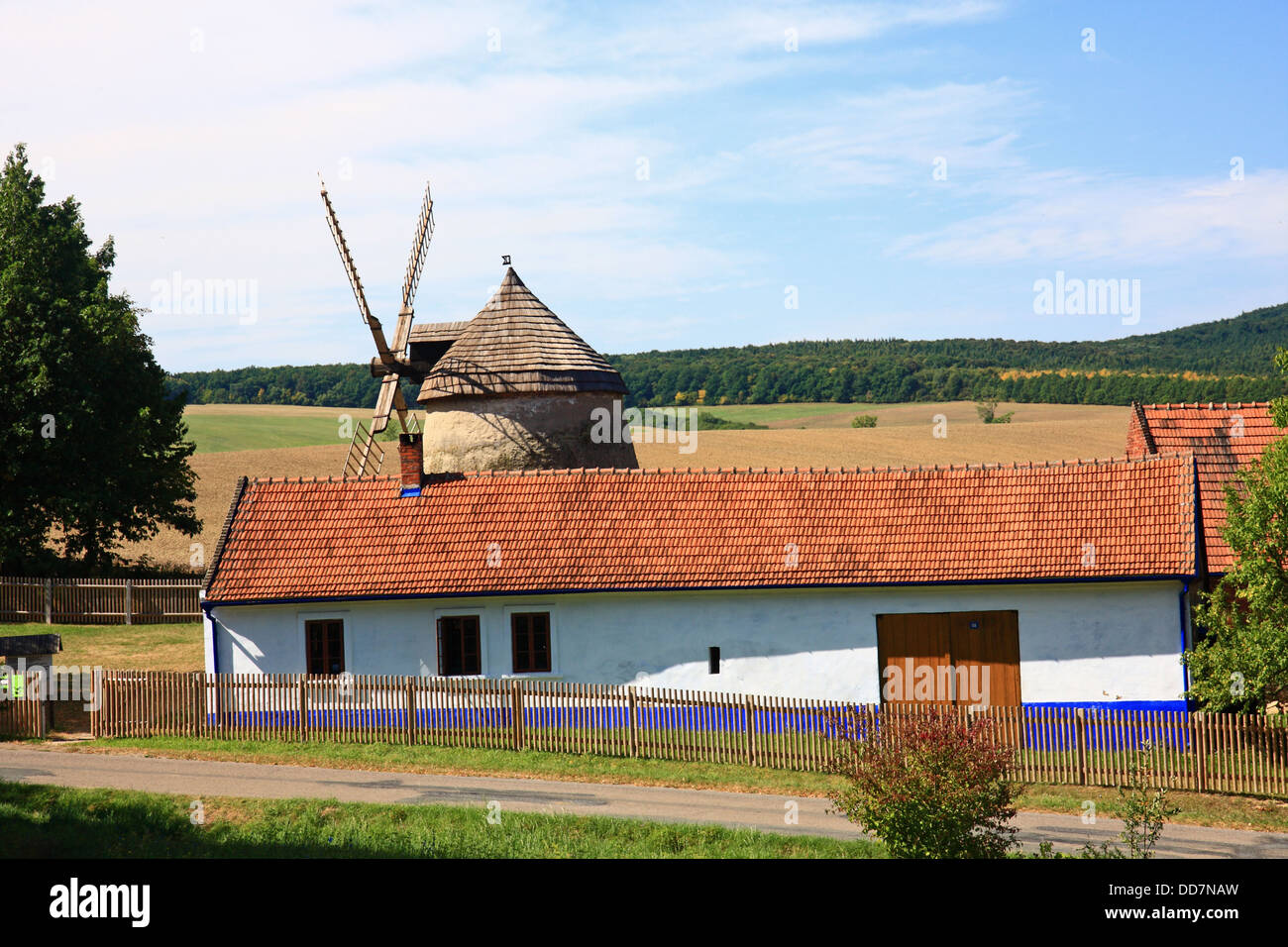 Traditional windmill of Dutch type Stock Photo - Alamy