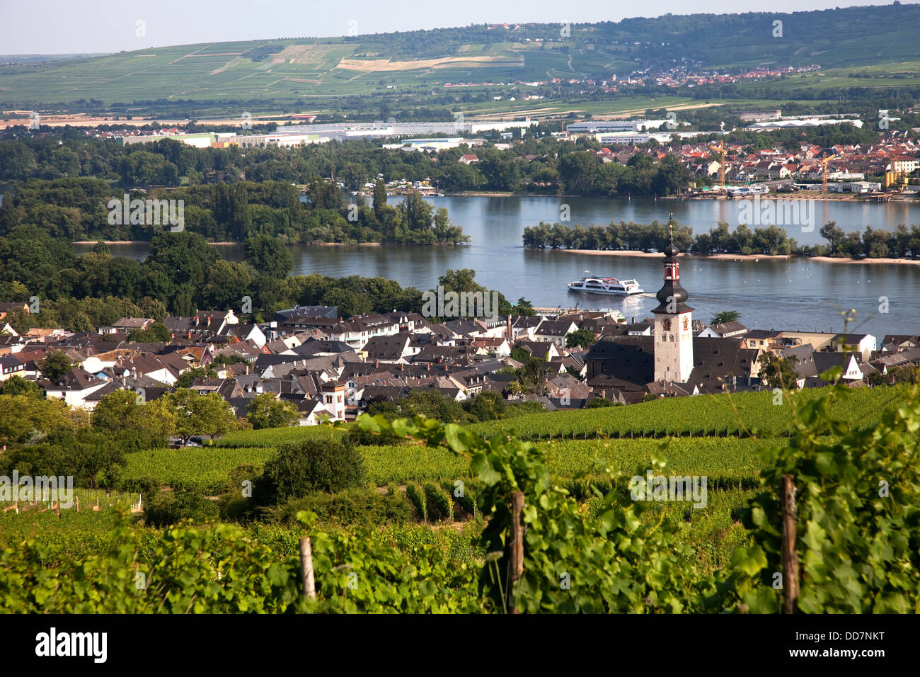 Rudesheim germany river hi-res stock photography and images - Alamy