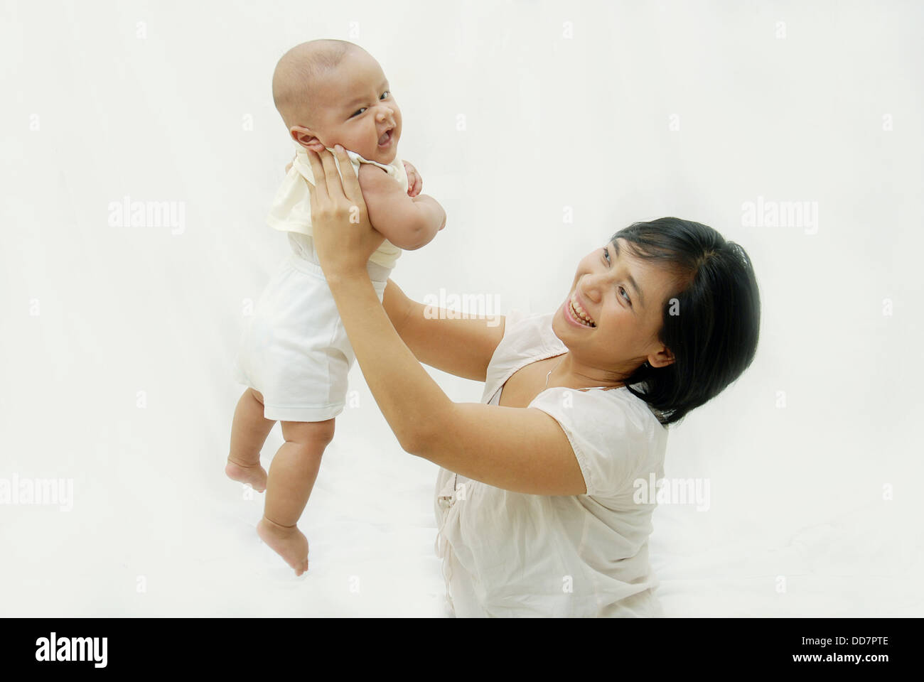 Mom with Baby Stock Photo - Alamy