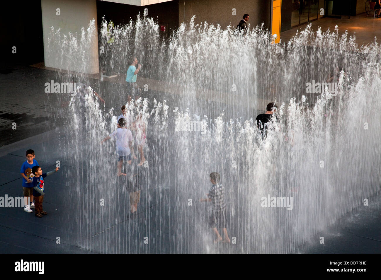 Appearing Rooms, Interactive Water Fountains, The South Bank, London ...