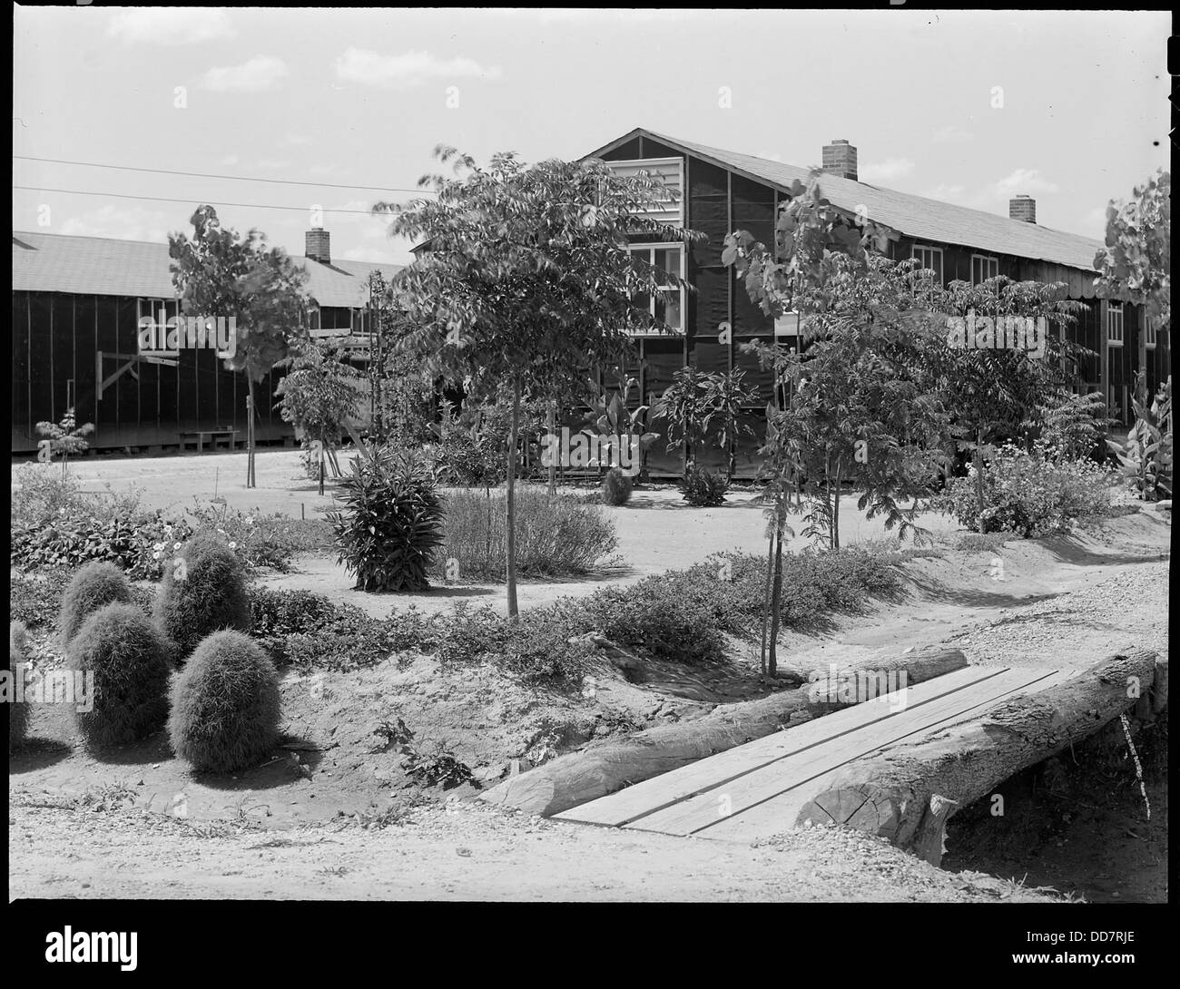 The file closing of the Jerome Relocation Center in Denson, Arkansas ...