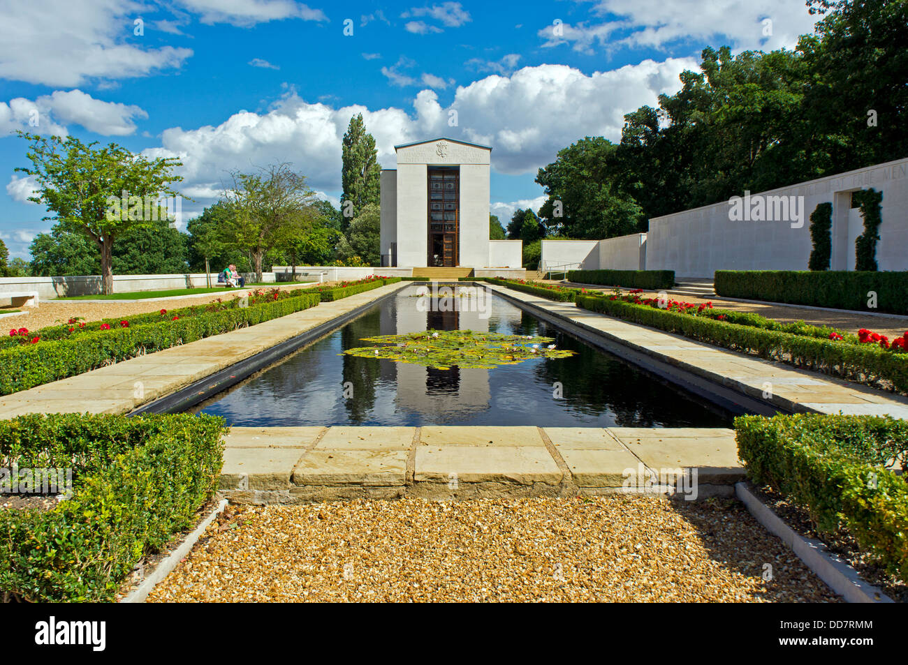 Cambridge American Cemetery England Uk Stock Photo - Alamy
