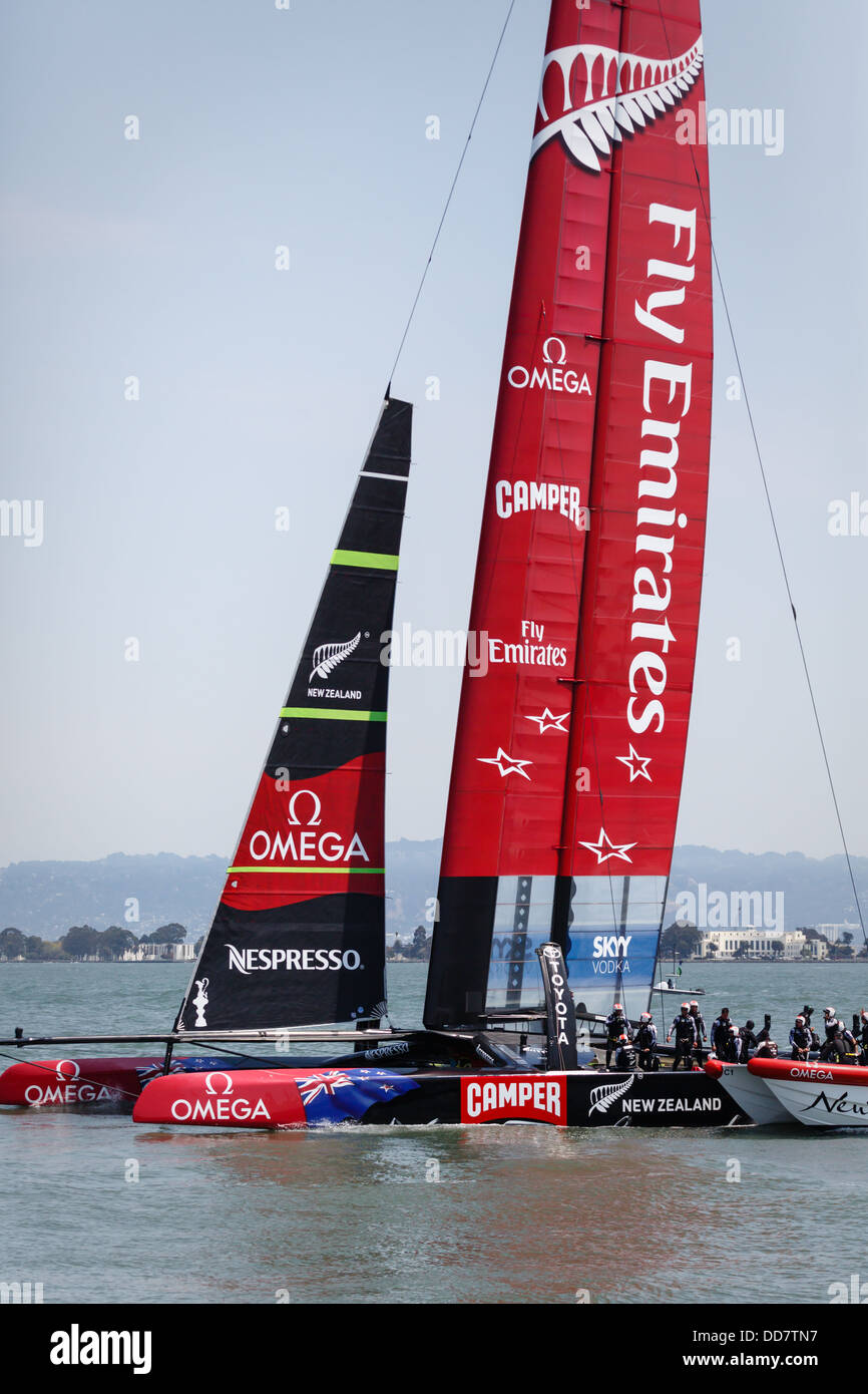 Sailing boat race buoy hi-res stock photography and images - Alamy