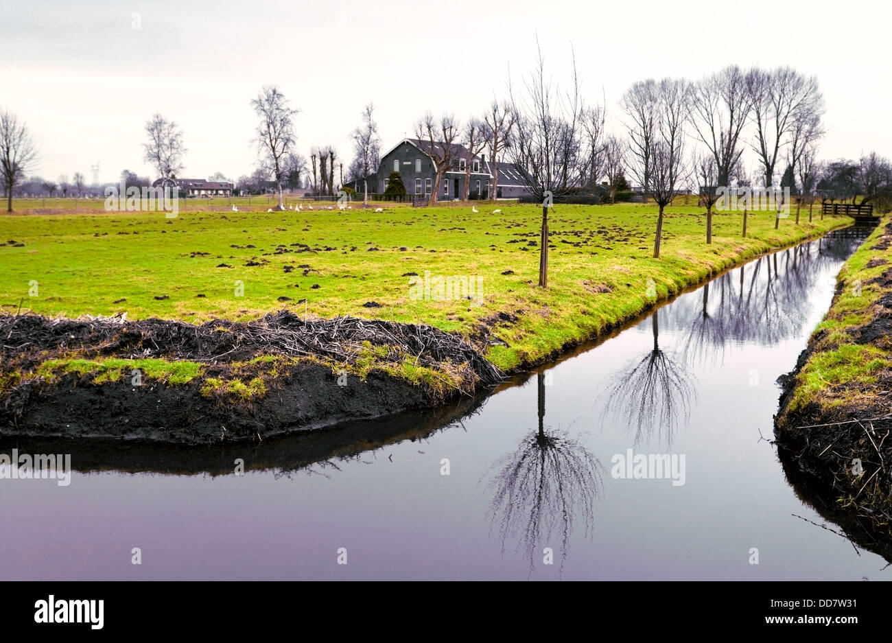 Dutch village view hi-res stock photography and images - Alamy