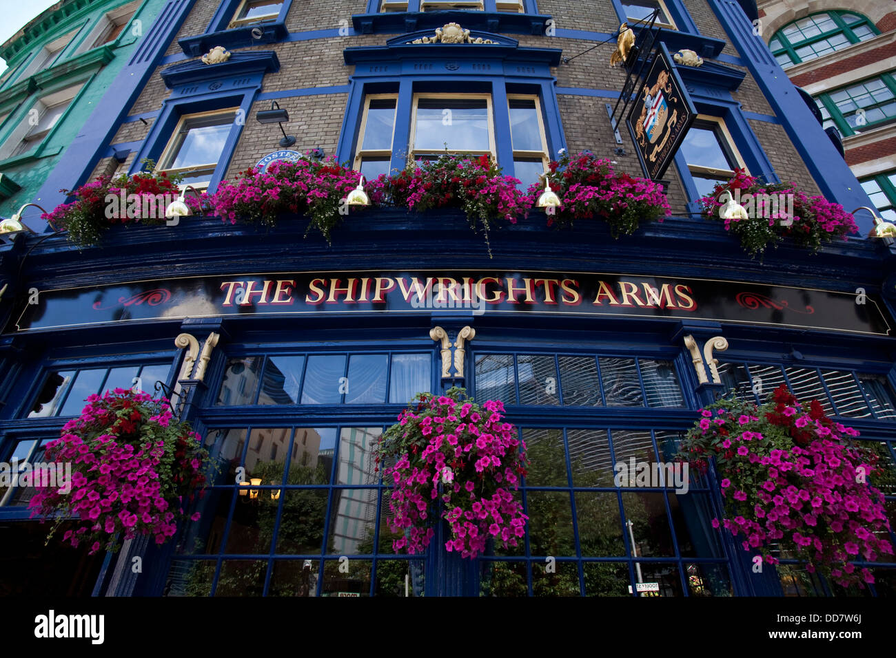 The Shipwrights Arms Public House, near Tower Bridge, London, England ...