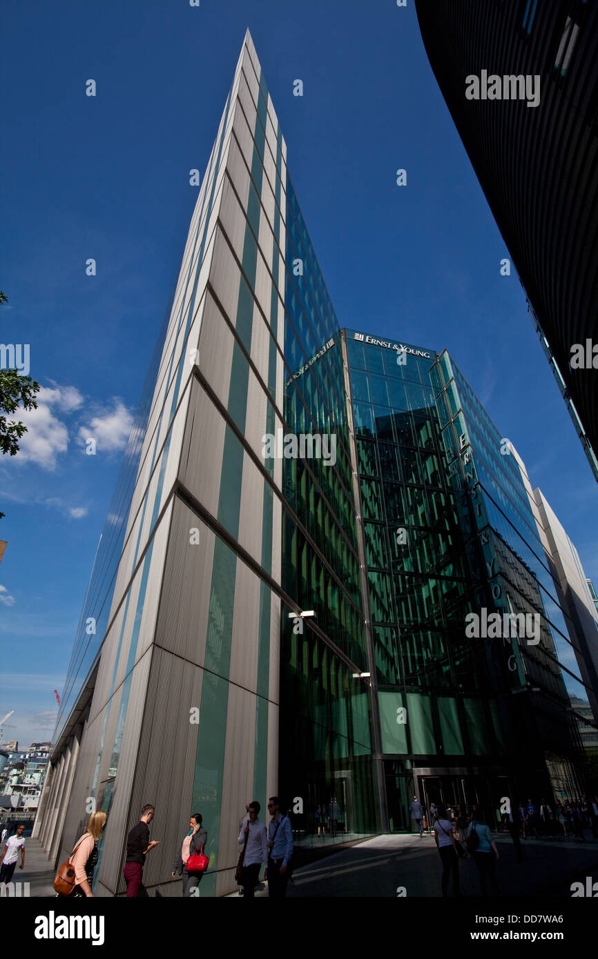 Office Buildings, More London Development, London, England Stock Photo ...