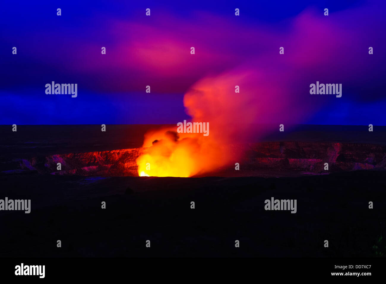 Big volcano hi-res stock photography and images - Alamy