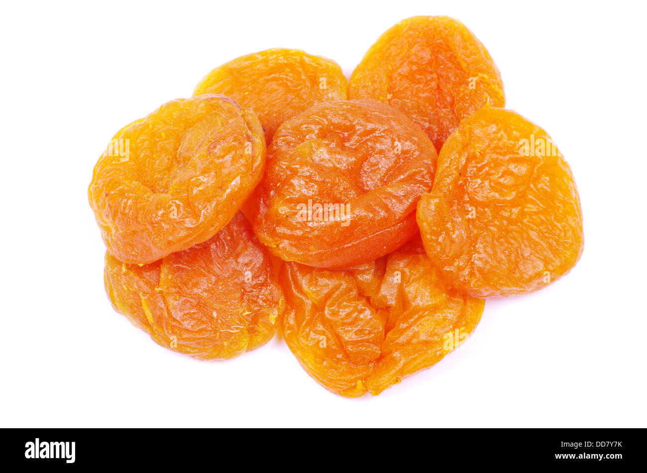 Dried apricot close up Cut Out Stock Images & Pictures - Alamy