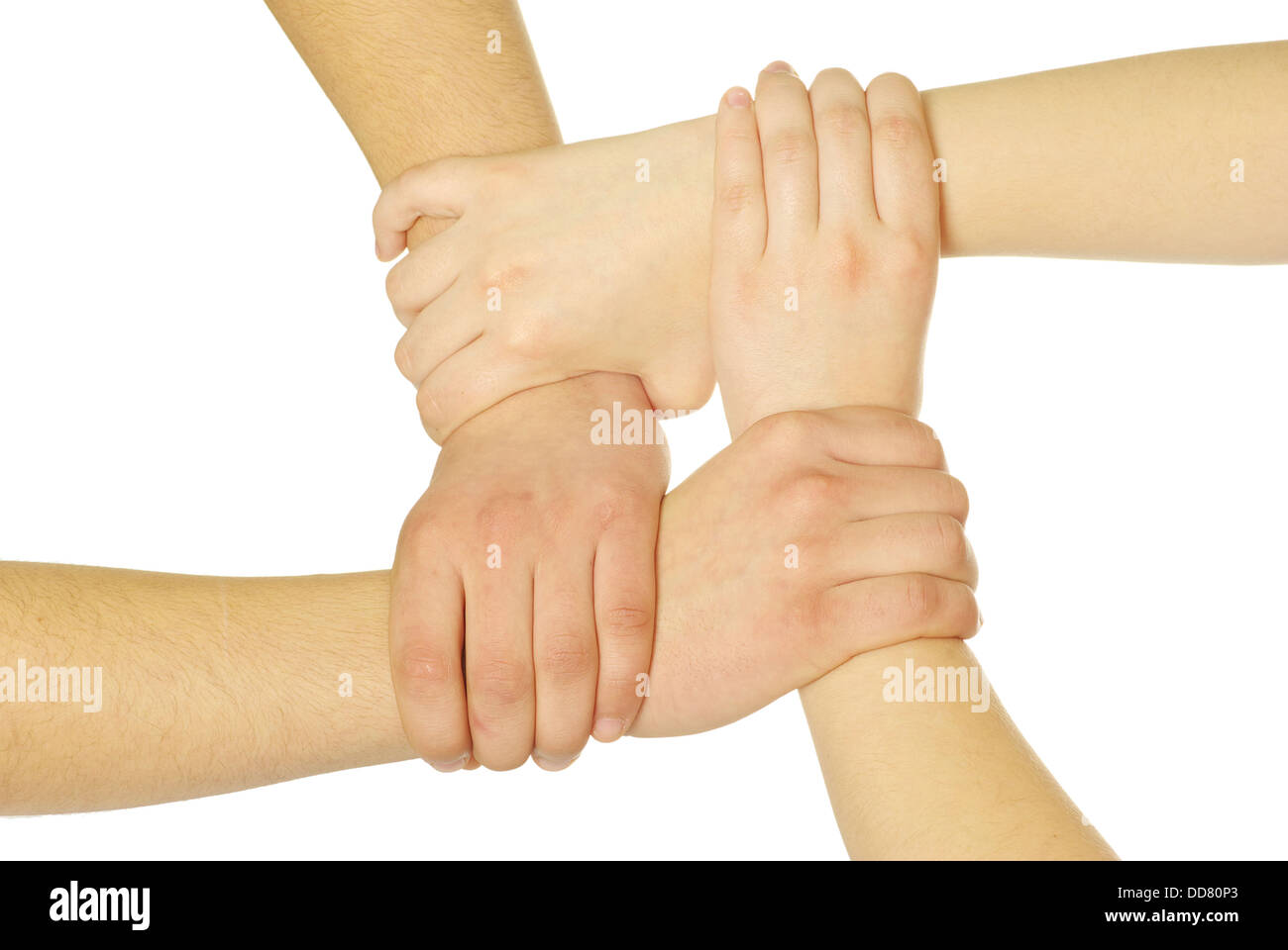 With Arms Linked Together High Resolution Stock Photography and Images ...