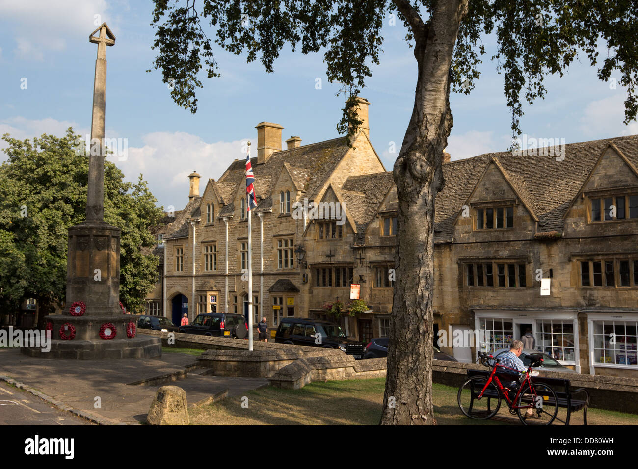 Chipping Campden Town Centre Cotswolds High Resolution Stock ...