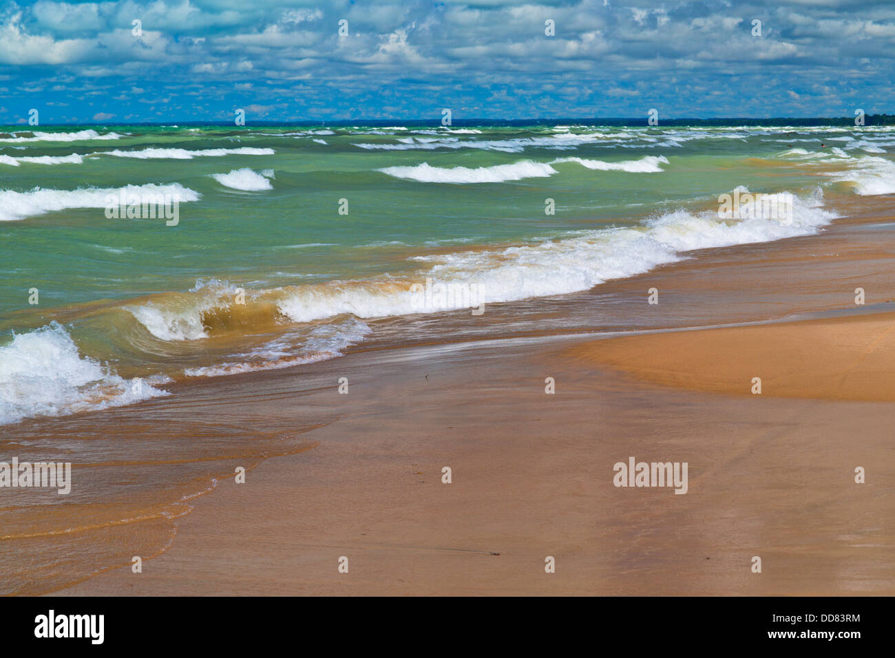 Pinery Provincial Park Lake Huron Grand Bend Ontario Canada Stock Photo ...