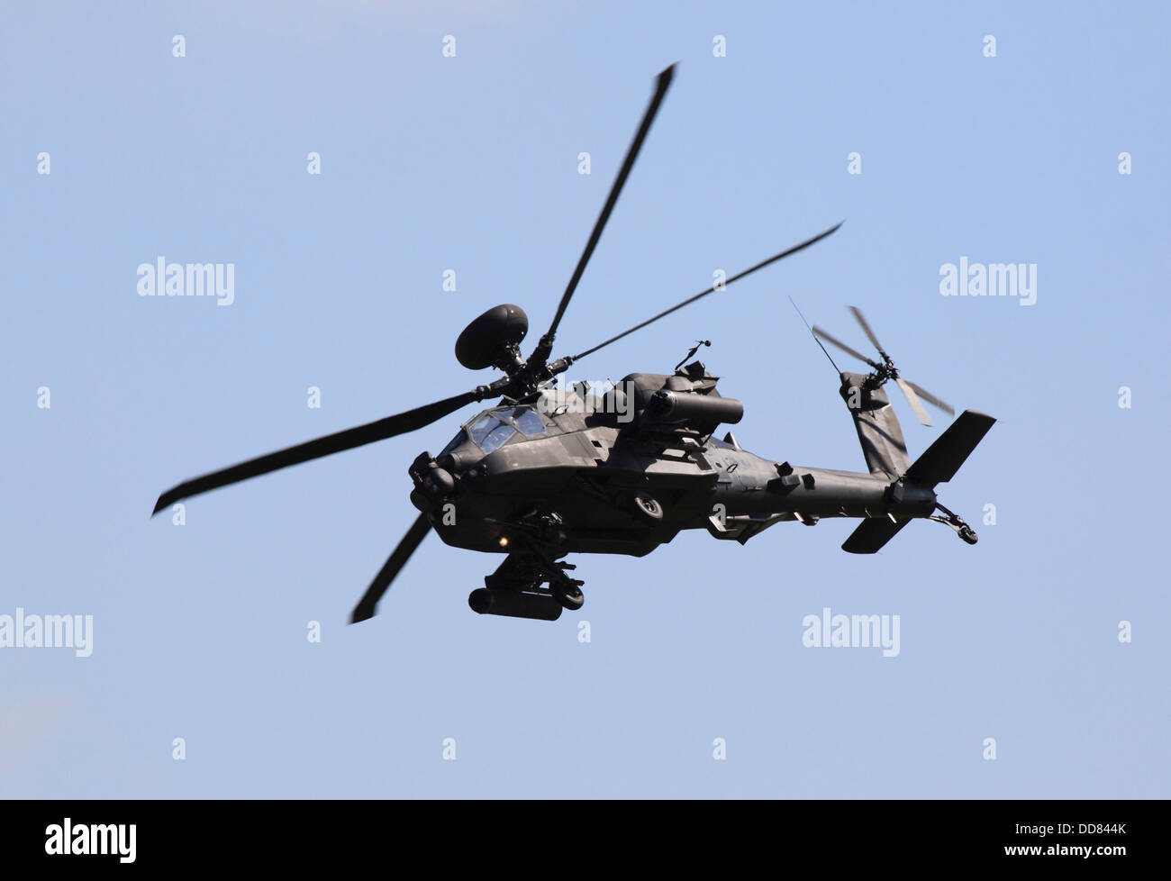 Apache Attack Helicopter at RAF Cosford Airshow 2013 with Prince Harry ...