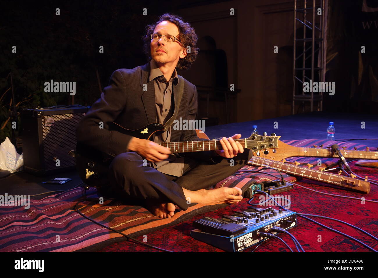 German guitarist, jazz musician Christian Koegel during the Safar ...