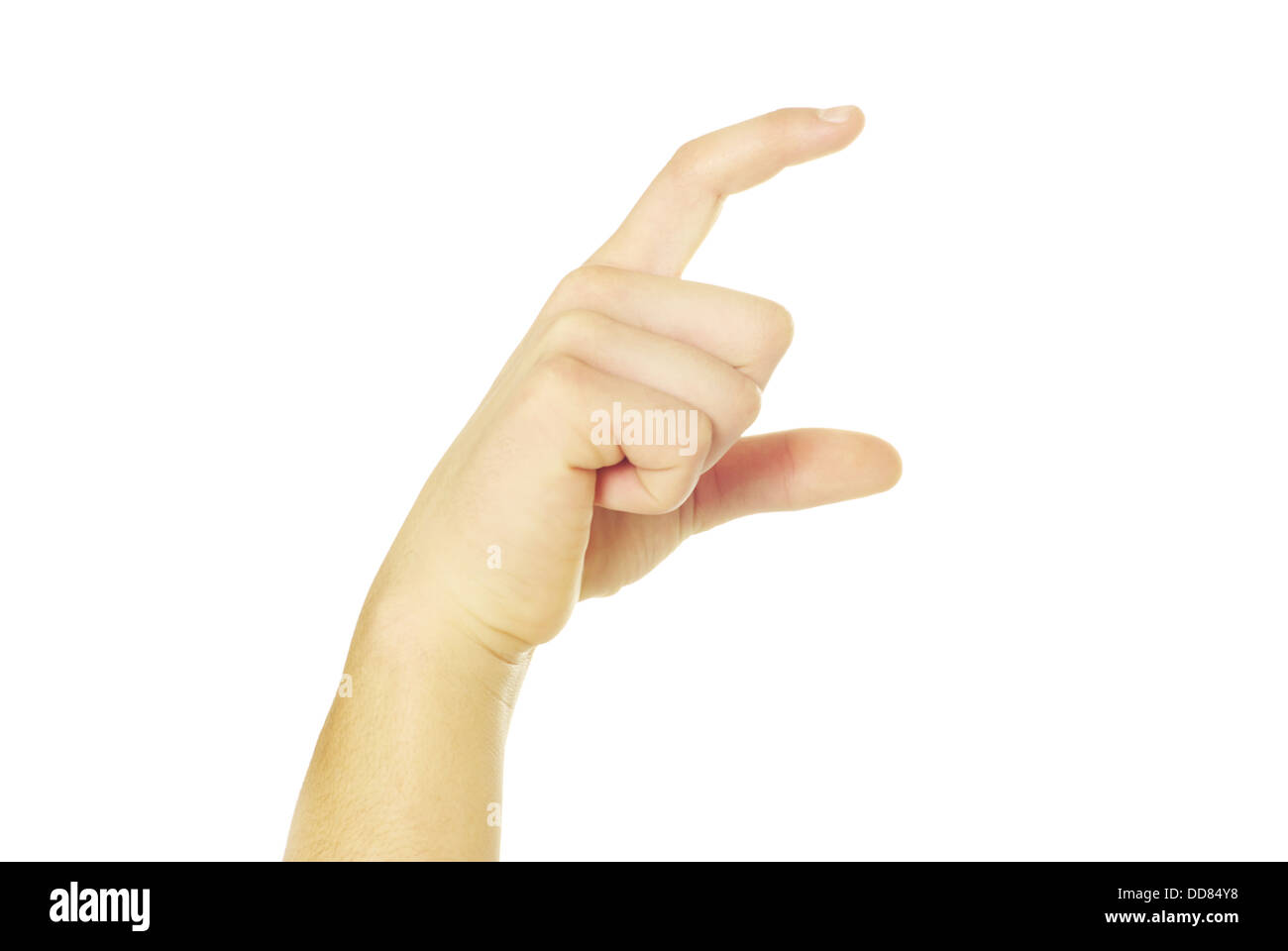 Female arm and hand Cut Out Stock Images & Pictures - Alamy