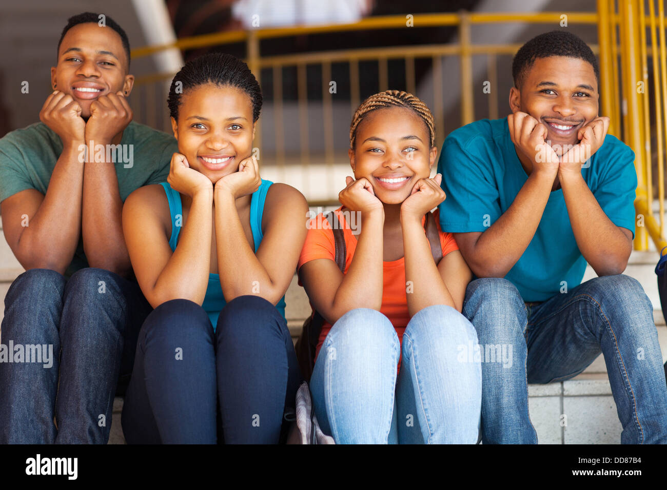 African american college hi-res stock photography and images - Alamy