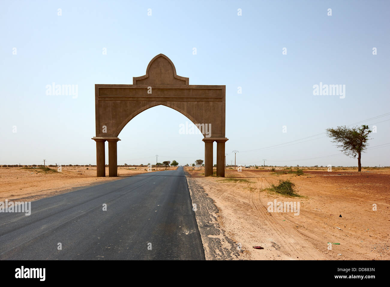Touba Gate, Senegal, Africa Stock Photo - Alamy