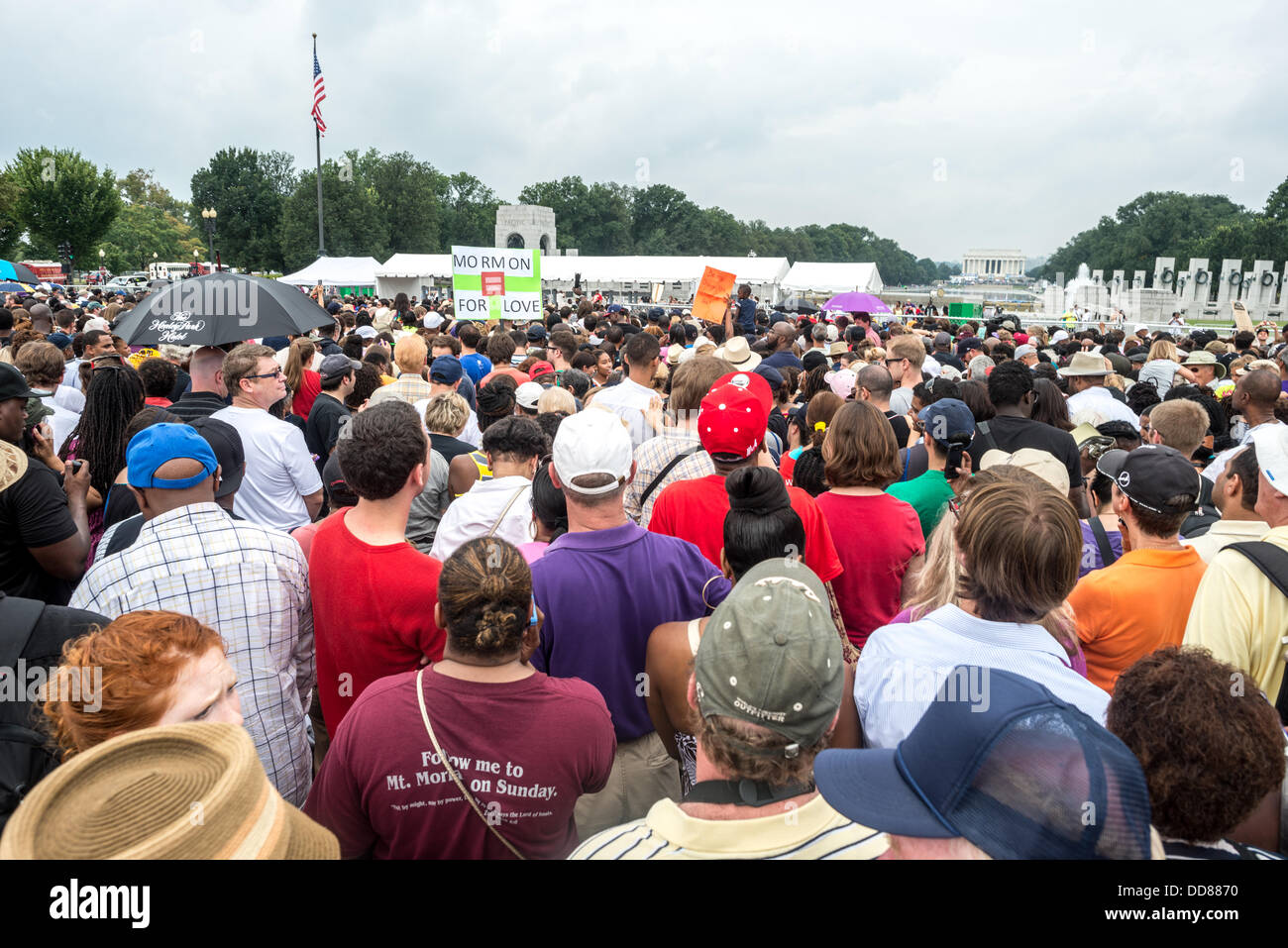 Martin luther king crowd hi-res stock photography and images - Alamy