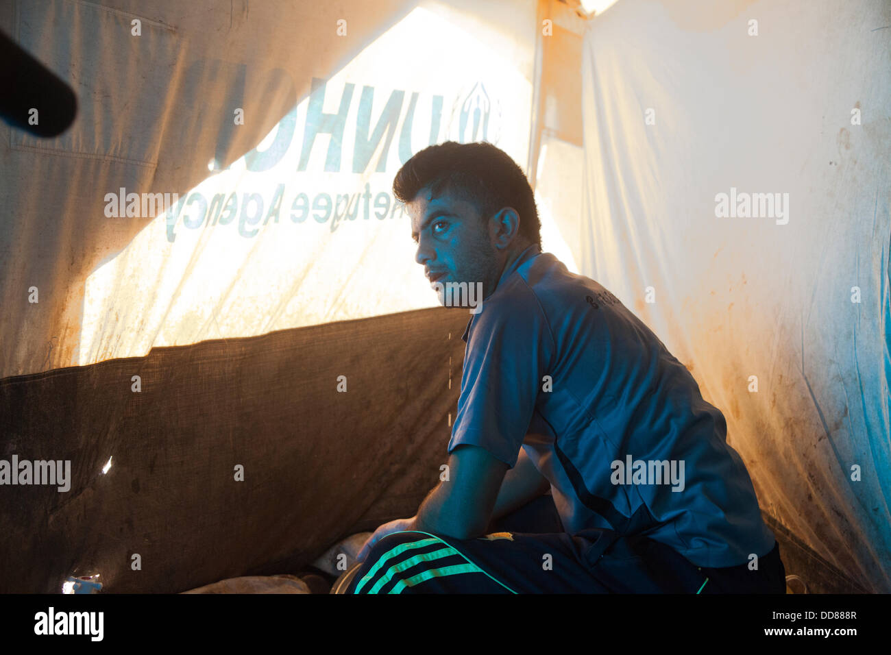 Domiz refugees camp, Duhok province, Northern Iraq. 28th Aug, 2013 ...