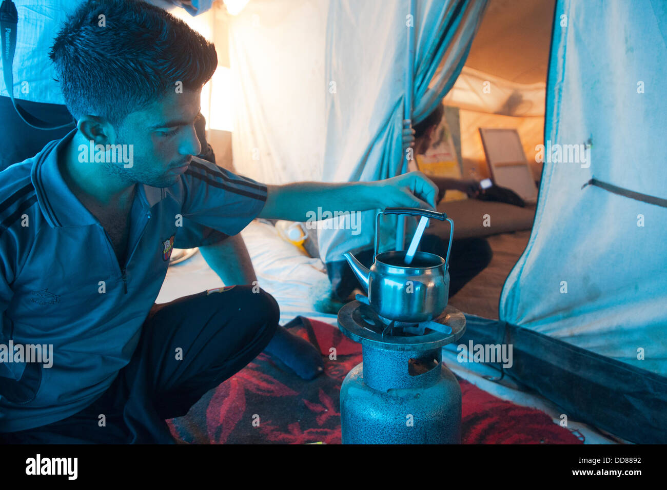 Domiz refugees camp, Duhok province, Northern Iraq. 28th Aug, 2013 ...