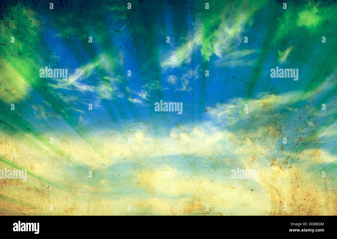 Grunge clouds hi-res stock photography and images - Alamy