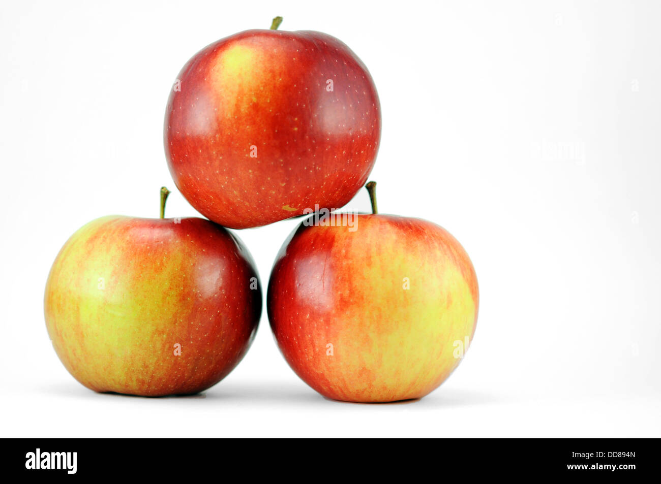 Pyramid of apples Stock Photo - Alamy