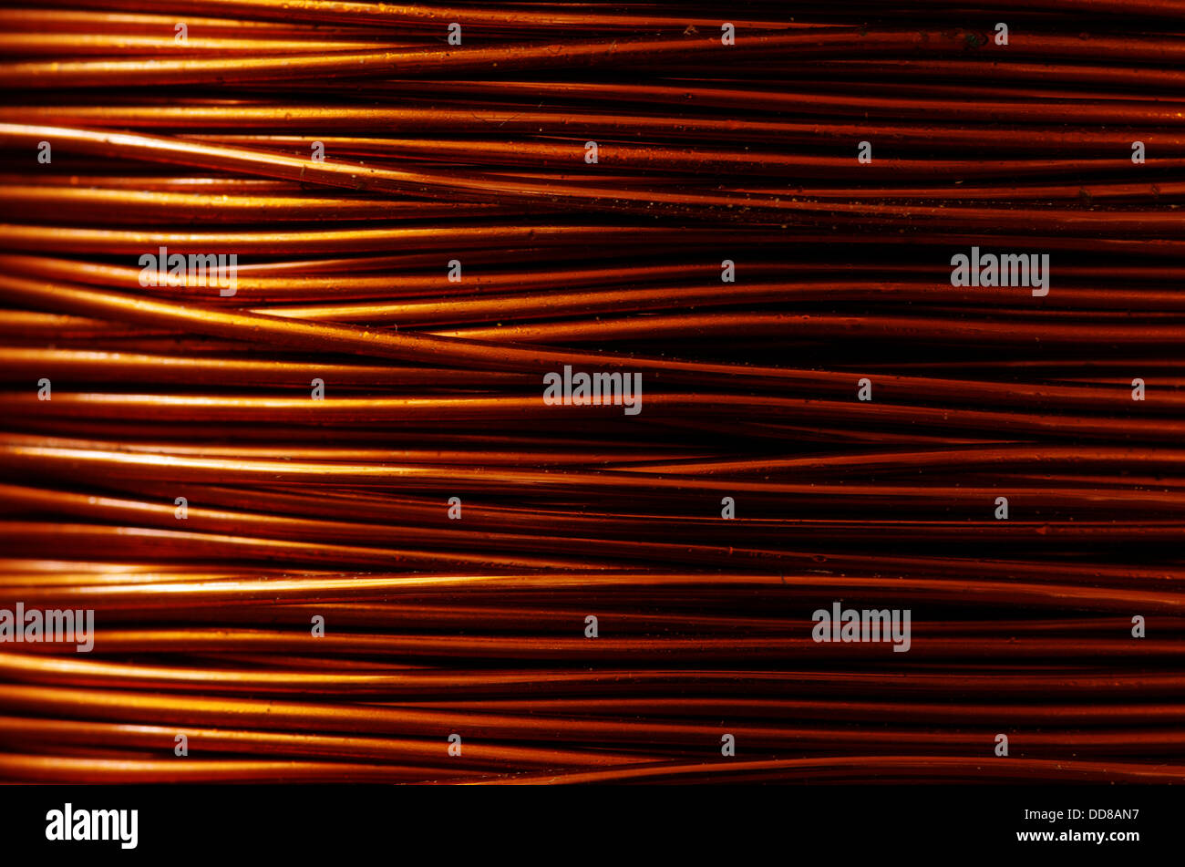 Copper wire roll hi-res stock photography and images - Alamy